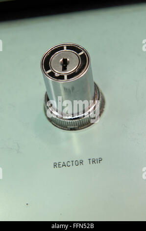 Control room at Hinkley Point A, nuclear power station somerset england circa 1980 Stock Photo ...