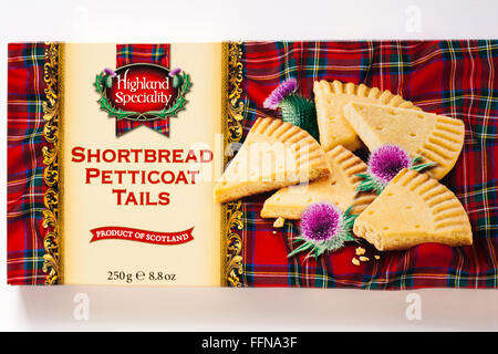Scottish shortbread Petticoat Tails biscuit Stock Photo: 15094899 - Alamy