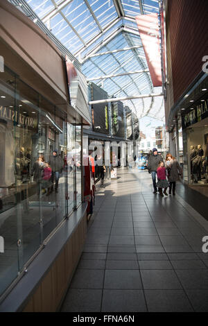 The Ropewalk shopping centre, Nuneaton, Warwickshire, England, UK Stock ...
