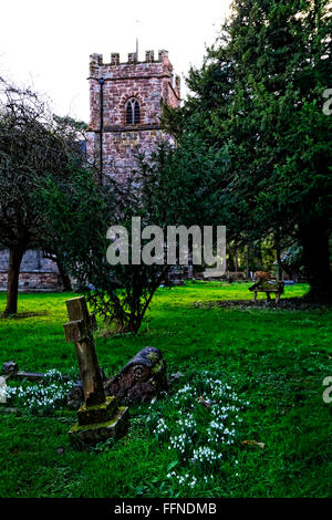 The church of St John the Baptist at Whitbourne is one of a group of ...
