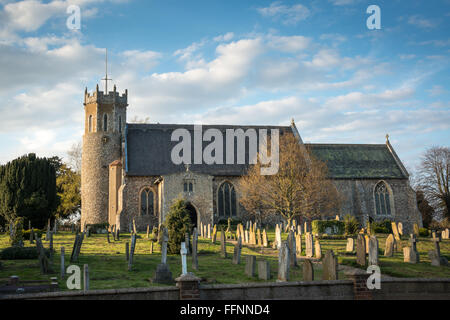 The parish church of St. Edmund at Acle, Norfolk Stock Photo - Alamy