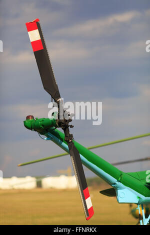 Close up of propeller and a helicopter mechanism Stock Photo - Alamy