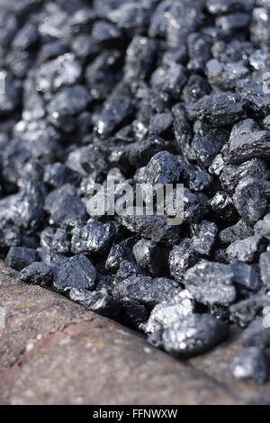 Coal storage in a coal-fired power plant Stock Photo - Alamy