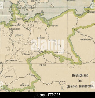 A description of Germany's colonial territories, focusing on land ...