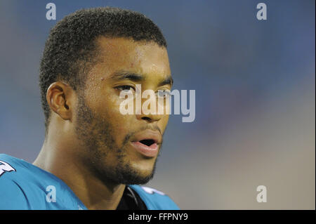 Jacksonville Jaguars wide receiver Brian Thomas, Jr. (7) warms up ...