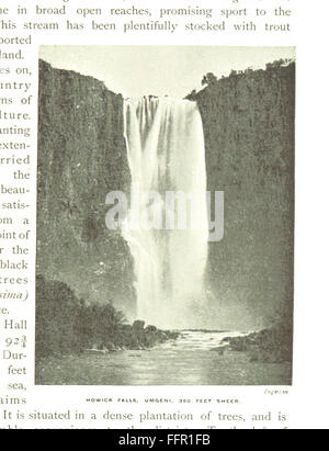 This official handbook and railway guide details the Colony of Natal ...