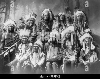 JACK RED CLOUD (1862-1928). /nOglala Sioux chief and son of Chief Red ...