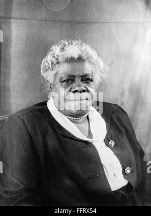 MARY McLEOD BETHUNE /n(1875-1955). American educator and civil rights ...