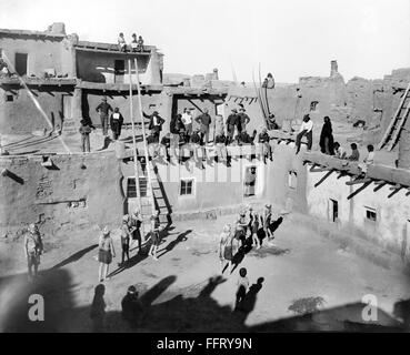 ZUNI: SHALAKO DANCE, c1898. /nZuni Native Americans in New Mexico ...
