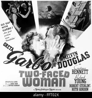 TWO-FACED WOMAN, 1941. /nPoster for the film 'Two-Faced Woman ...