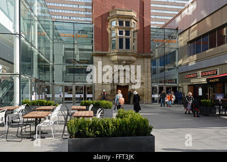 Entrance to the Victoria Centre shopping centre in Nottingham England ...