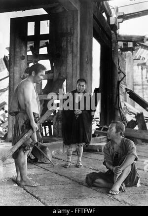 RASHOMON, from left: Toshiro Mifune, Daisuke Kato, 1950 Stock Photo - Alamy