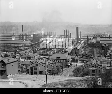 HOMESTEAD STEEL MILL. /nThe Homestead Steel Works in Homestead ...