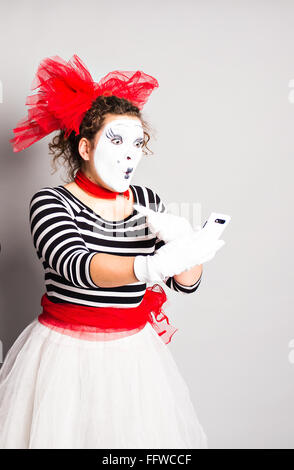Closeup of a board with an "April Fools Day" message on a colorful ...
