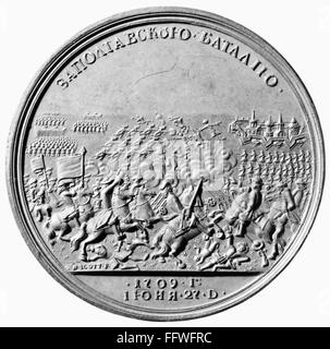 BATTLE OF POLTAVA 1709 Stock Photo - Alamy