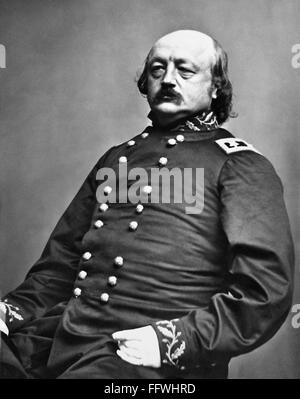 BENJAMIN BUTLER (1818-1893). /nAmerican soldier and politician. Steel ...