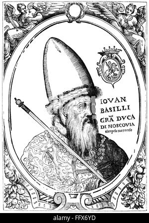 IVAN IV VASILEVICH (1530-1584). /nCalled Ivan the Terrible. Ruler of Russia as grand duke (1533 ...