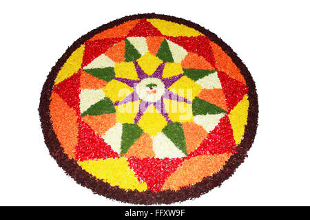 Pukalam flower arrangement, pookalam, onam festival, Cochin, Kochi ...