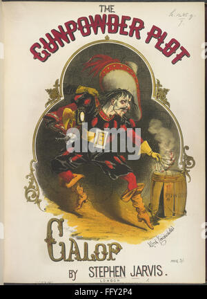 Gunpowder plot map Stock Photo - Alamy