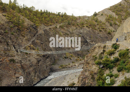 River ; Khangsar Khola ; Manang ; Nepal Stock Photo - Alamy