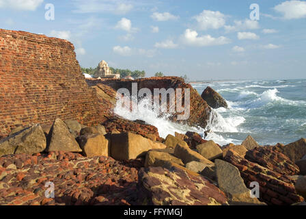 Masilamaninathar temple built in 1305 AD in Tarangambadi ; Tamil Nadu ...