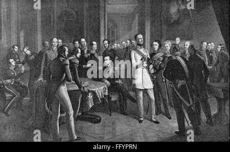 politics, Germany, German Confederation (1815-1866), assembly of the ...