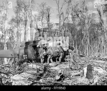 Assault on Hill 875, Vietnam, November 1967: Members of 173d Airborne ...