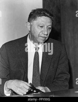 ABRAHAM HAROLD MASLOW /n(1908-1970). American psychologist Stock Photo - Alamy