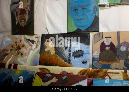 Islam is a Syrian artist born in 1969 in Dirik (Kurdish region of Syria ...