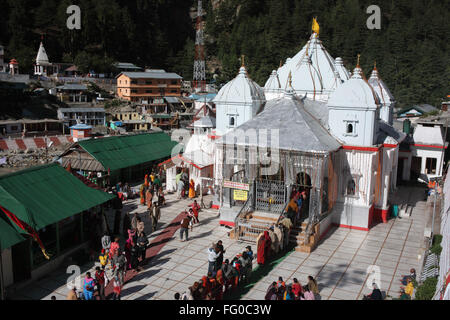 Worshipper Ganga temple Gangotri Uttarakhand India Stock Photo - Alamy