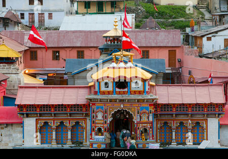 Badrinath temple, uttarakhand, india, asia Stock Photo - Alamy