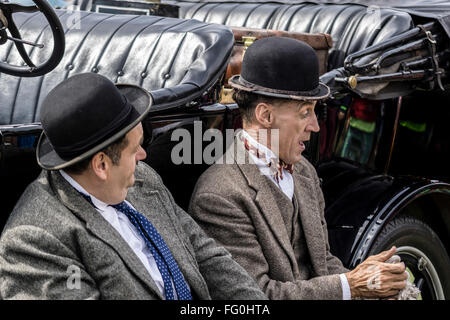 Laurel and Hardy Lookalikes Stock Photo - Alamy