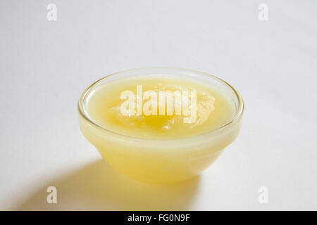 Homemade ghee or dairy product in bowl Stock Photo - Alamy