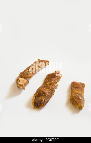 Indian spice , Tamarind imli Tamarindus indica on white background ...