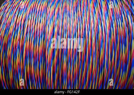 Multi Color Wire India Stock Photo - Alamy