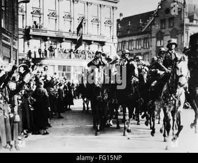 German re-occupation of Rhineland, 1936 Stock Photo - Alamy