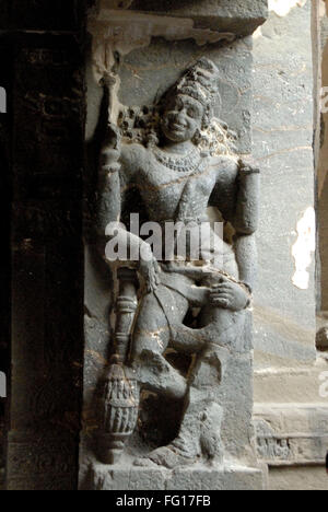 Ruin statue in Ellora cave no 16, Ellora, district Aurangabad ...