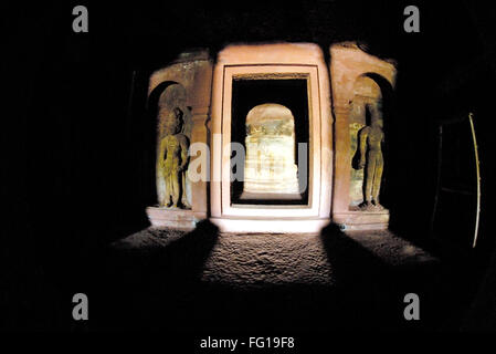 Bagh caves 1, Shiv, District Dhar, Madhya Pradesh, India, Asia Stock ...