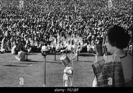 INDIRA NEHRU GANDHI /n(1917-1984). Indian political leader ...