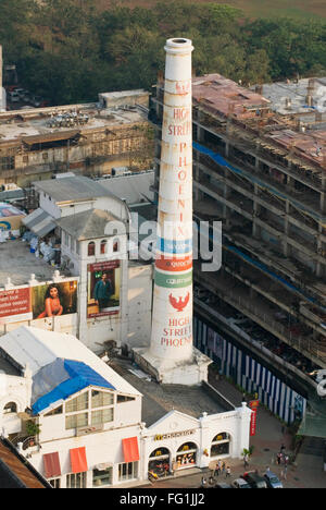 Phoenix mill chimney, Phoenix mill compound, shopping mall in Lower ...