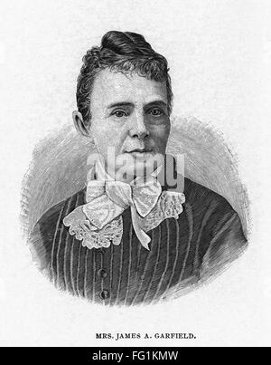 LUCRETIA GARFIELD (1832-1918). /nWife of President James A. Garfield ...