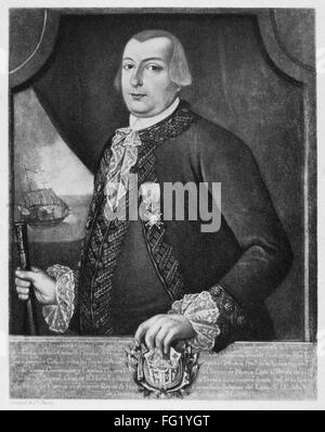 Portrait of Bernardo de Gálvez (1746-1786) Bernardo de Gálvez y Madrid ...