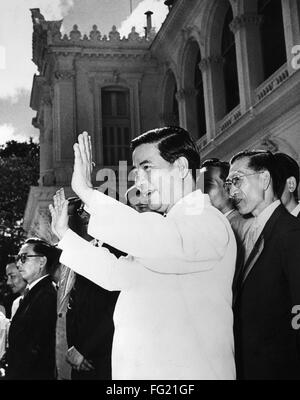 Ngo Dinh Diem (1901–1963), leader of the Republic of Vietnam who was ...