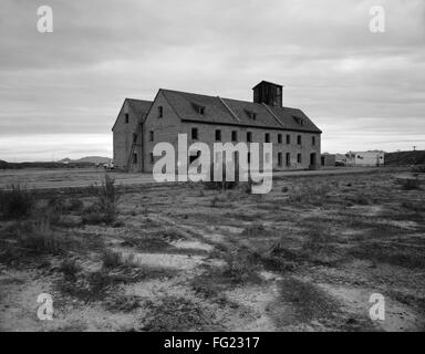 UTAH: DUGWAY, 1994. /nView of the German village at the Dugway Proving ...