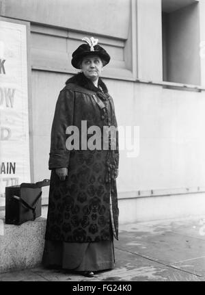 JANE ADDAMS (1860-1935). /nAmerican social worker and cofounder of Hull ...
