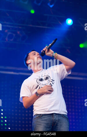 Mike Skinner, The Streets in concert Castlefield Bowl, Manchester U.K ...