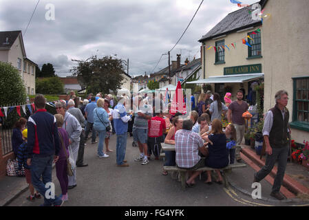 Street Fair in Silverton, Devon Stock Photo - Alamy