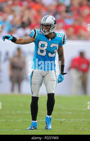 The Tampa Bay Buccaneers' Louis Murphy Jr. (Photo by 11) can't catch a ...