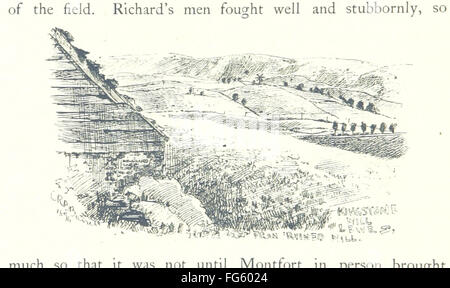 'Battles and Battlefields in England' illustrates key historical ...