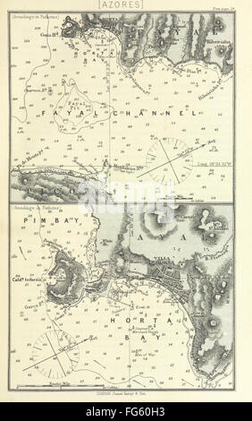 The 'Atlantic Ocean Pilot' serves as a navigational guide for sailors ...